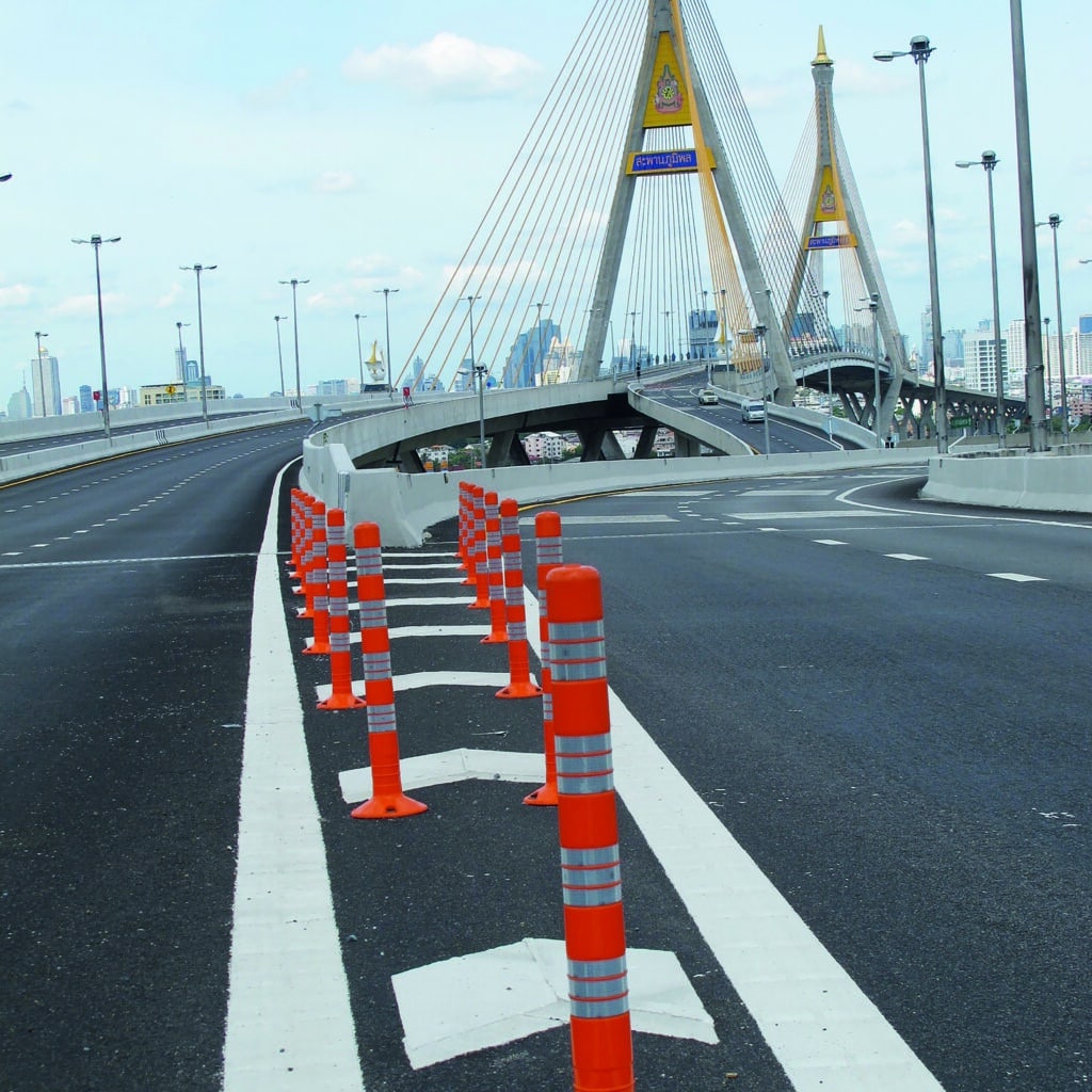 Lane Delineation | Traffic Lane Dividers | Delnorth