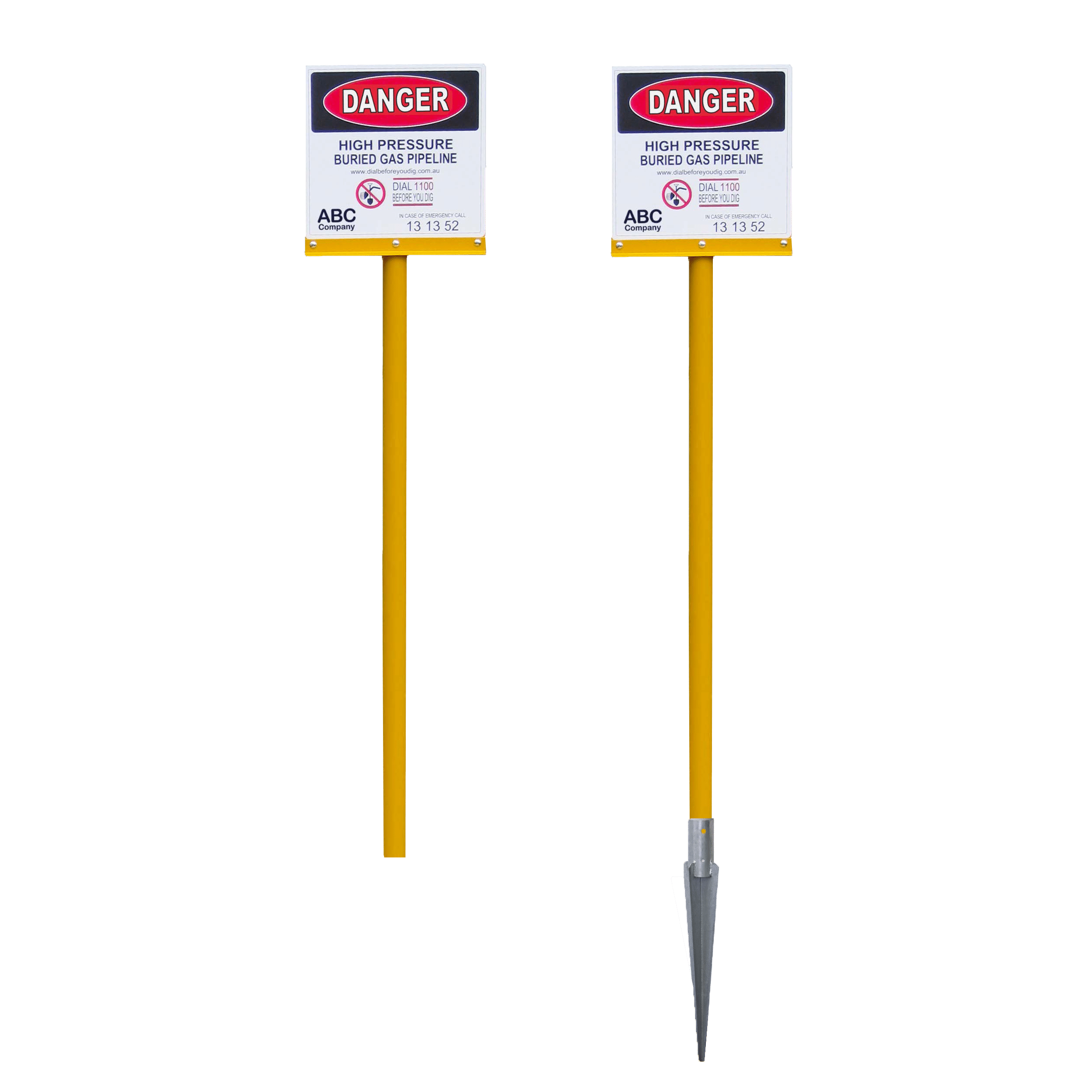 Double Sided Marker Posts | Utility Markers | Delnorth